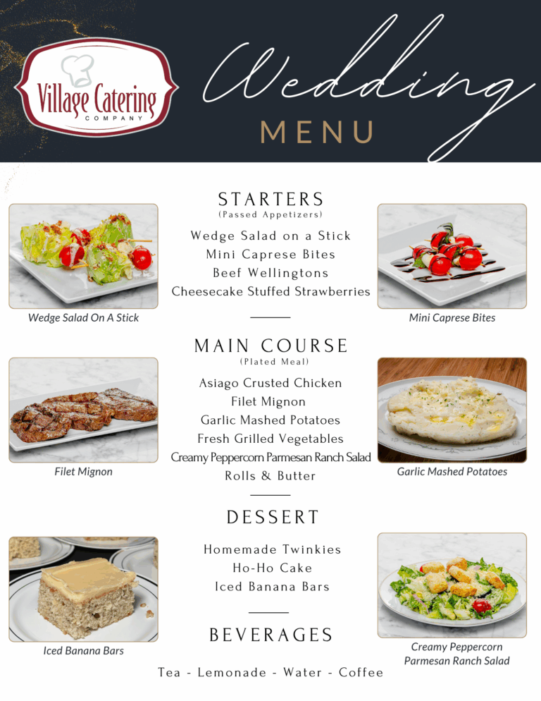 Weddings – Village Catering Company