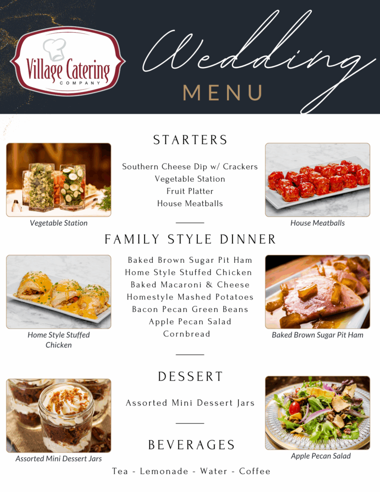 Weddings – Village Catering Company